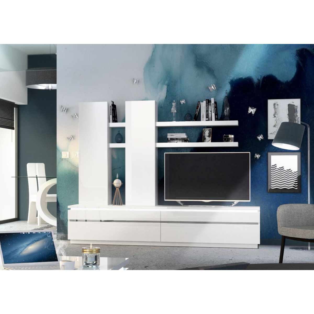 Meuble TV Design & Ameublement Moderne pour Télévision - Cbc-Meubles