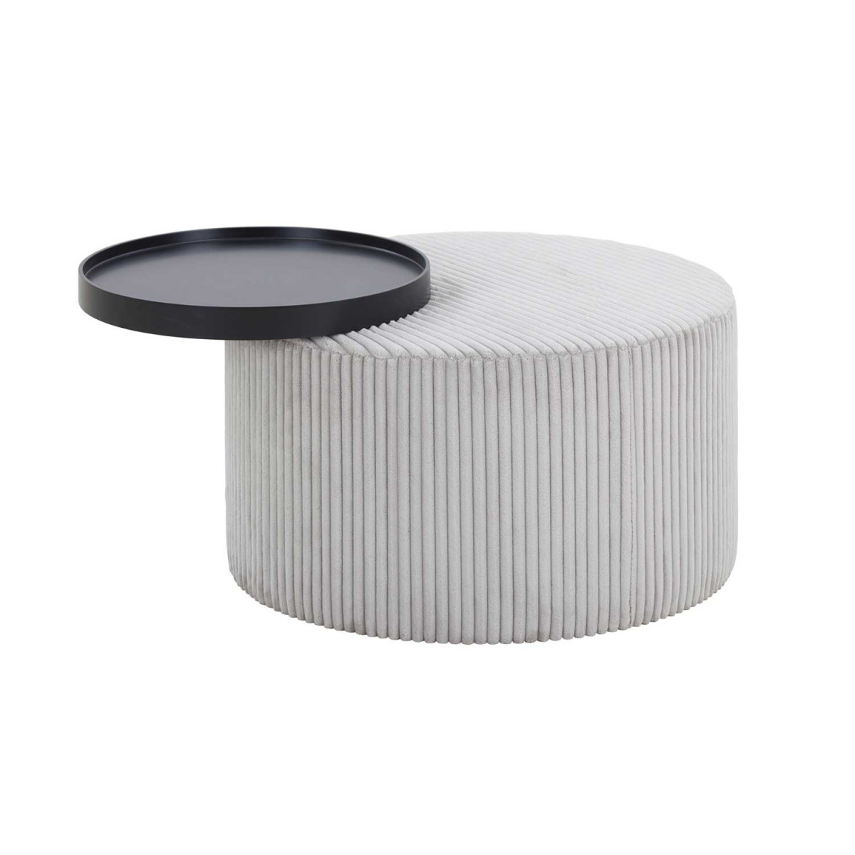 Table Basse de Salon en Bois massif et en Verre - Cbc-Meubles