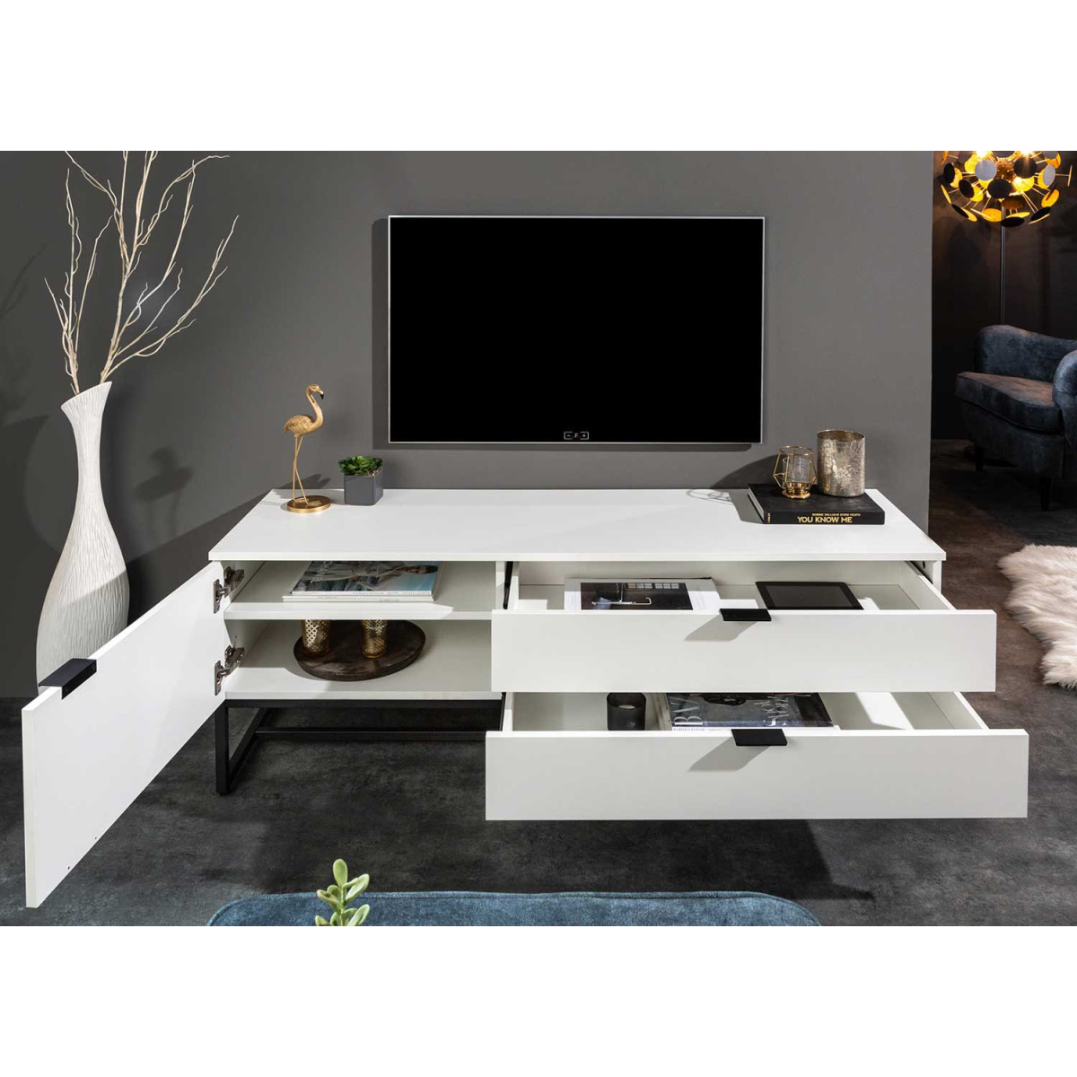 Meuble TV Design & Ameublement Moderne pour Télévision - Cbc-Meubles