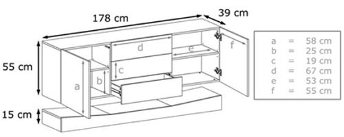 Buffet design - Cbc-Meubles